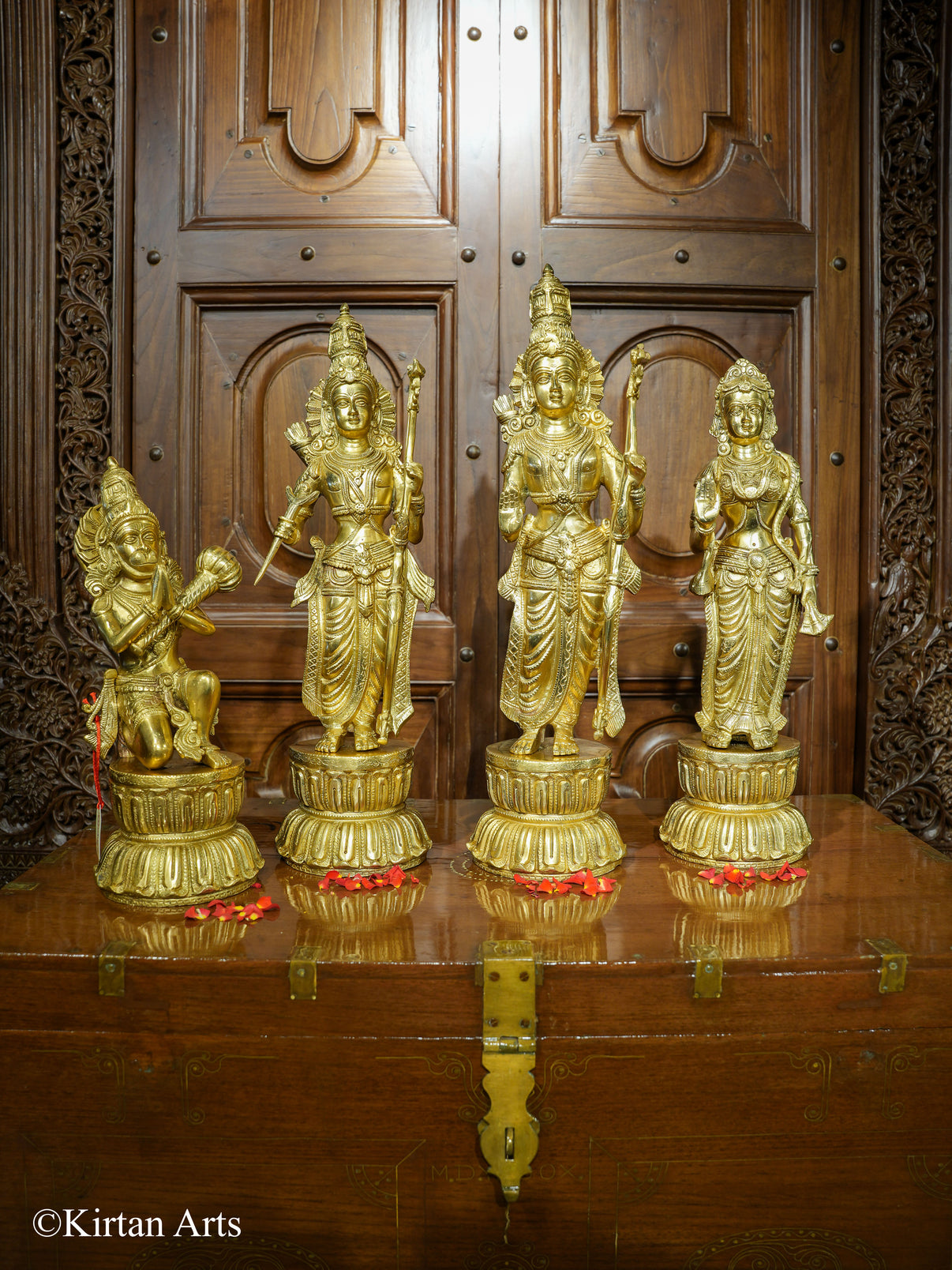 Brass Ram Darbar Set 23" Super Fine – Kirtan Arts