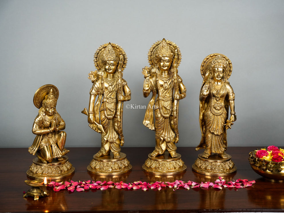 Brass Ram Darbar Set 16" – Kirtan Arts